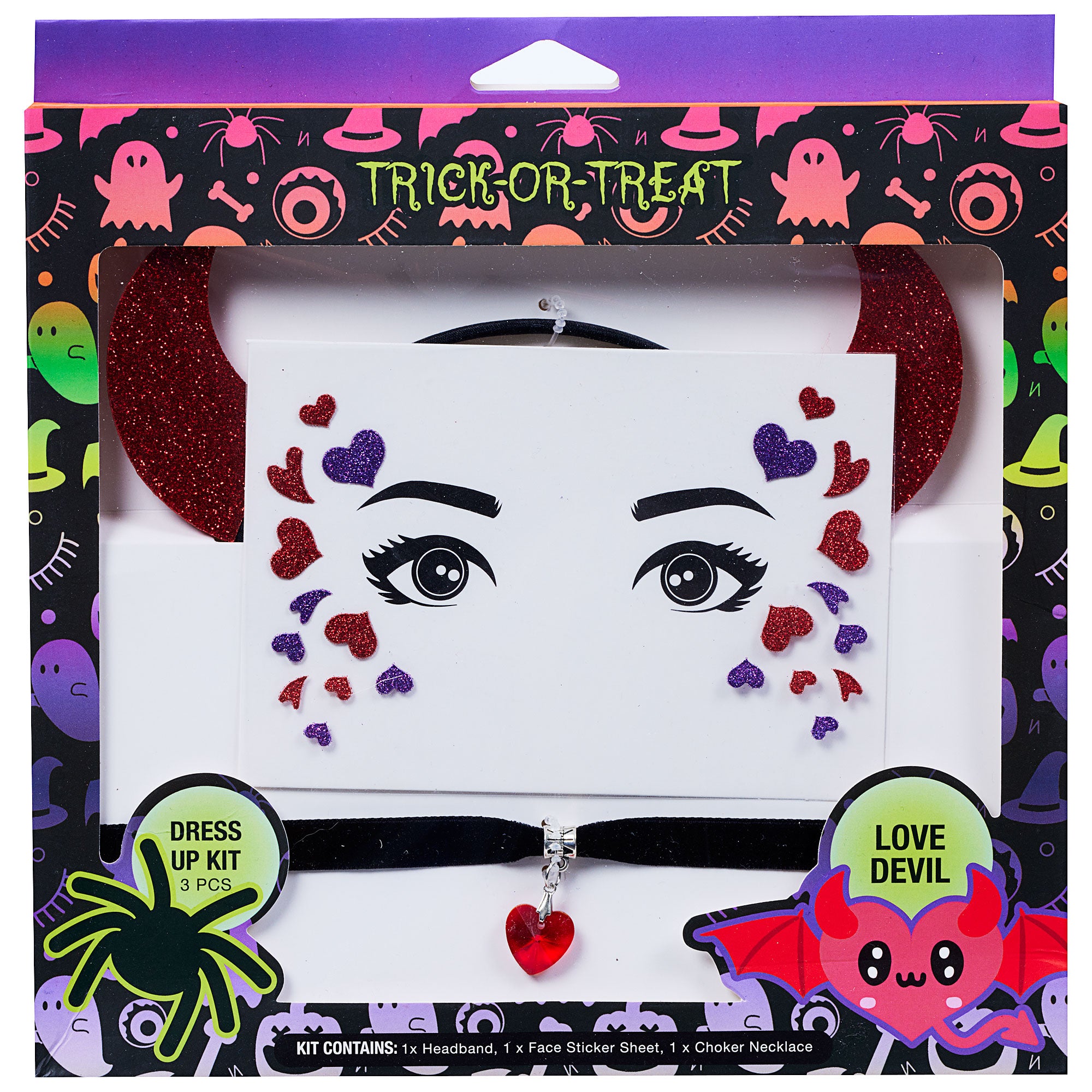 Halloween Dress-Up Kit Love Devil – The Reject Shop