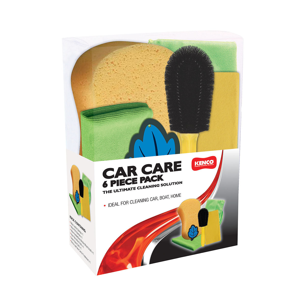 6pc Kenco Car Care Set – The Reject Shop