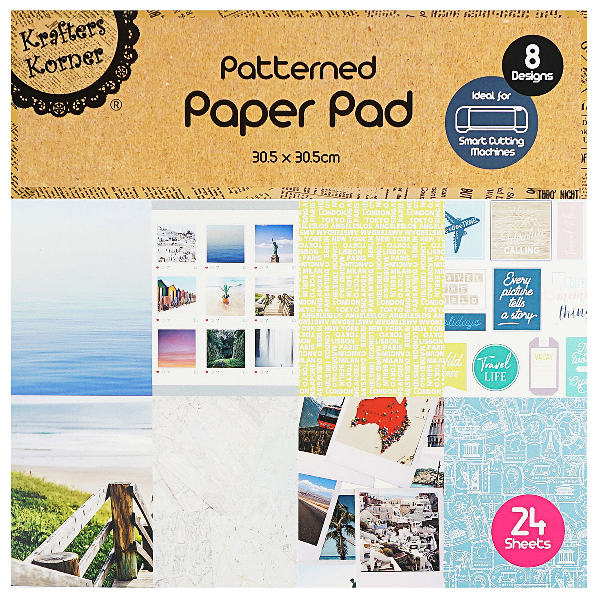 Patterned Paper Pad 30.5cm – The Reject Shop
